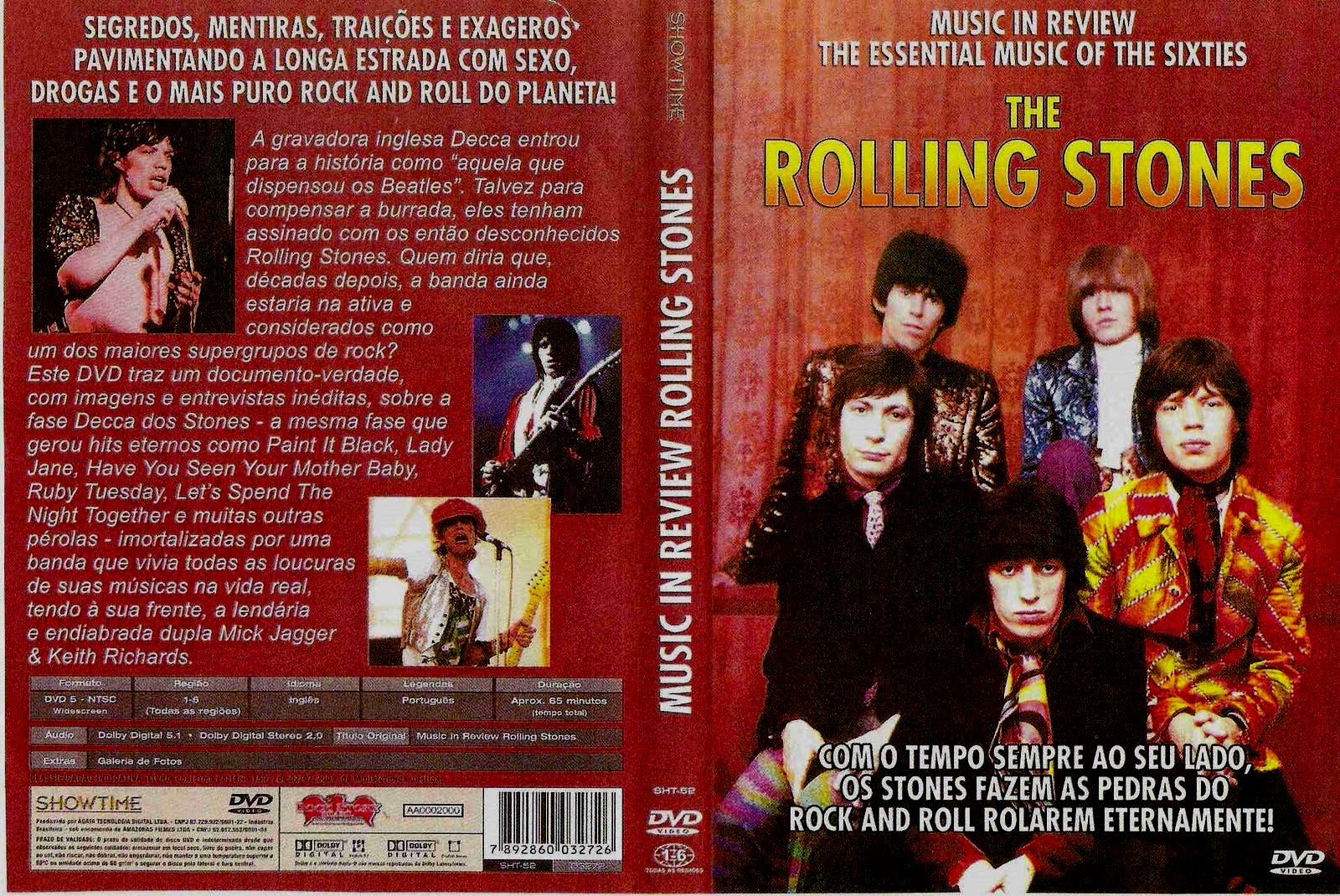 BANCA DO ROCK Rock Concert DVD: 563 - DVD THE ROLLING STONES - OFICIAL